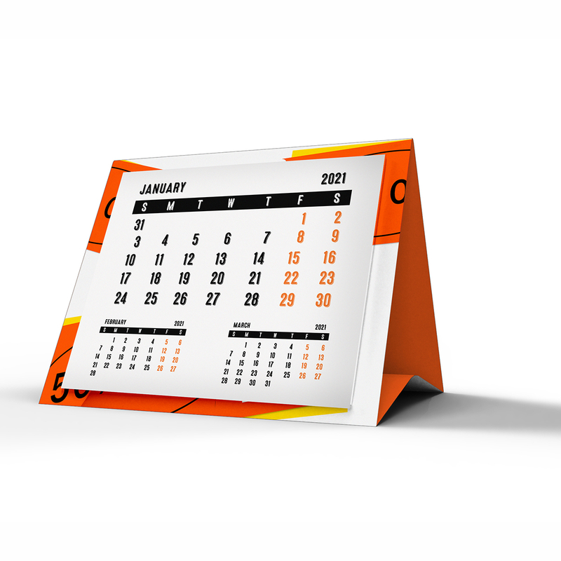 Advertising Office Desk Calendar Free Design Printing Calendar - Buy ...