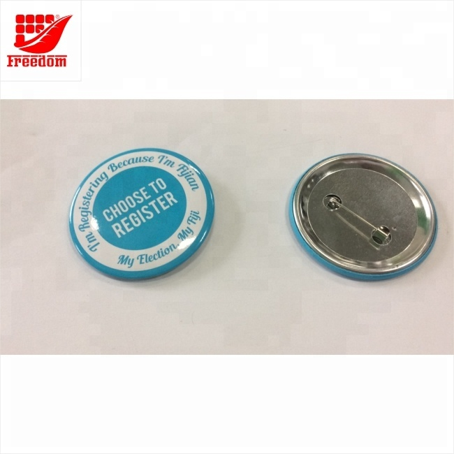 Logo Customized Round Metal Badge