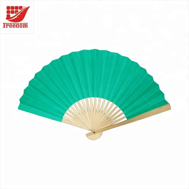 Promotional Customized Printing Plastic Hand Folding Fan