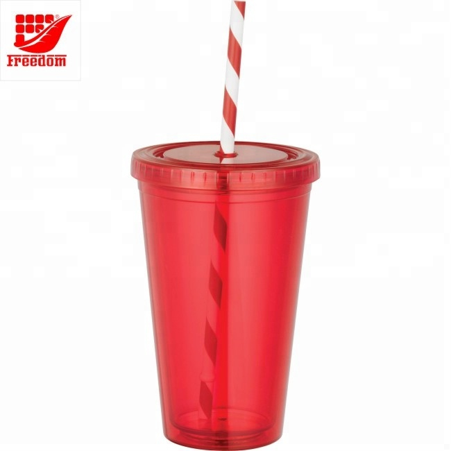 Advertising Logo Custom Reusable Plastic Cup Wholesale