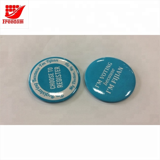 Logo Customized Round Metal Badge