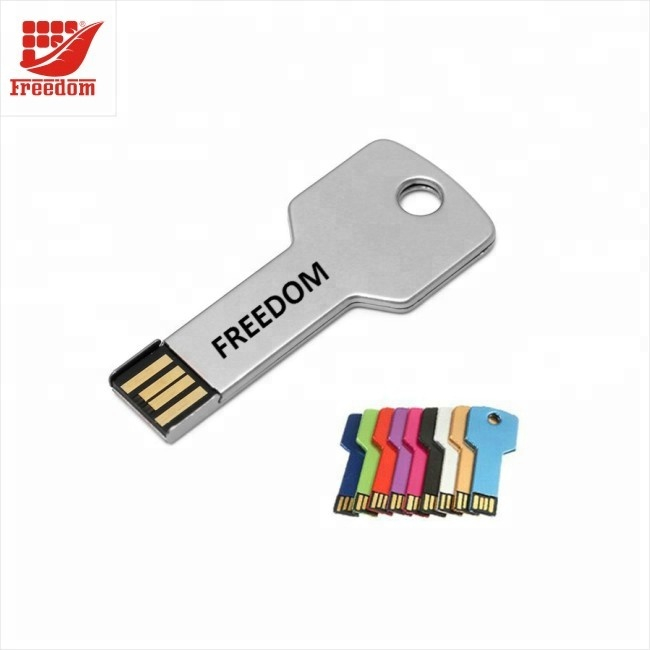 Colorful Custom Promotional Metal USB Key