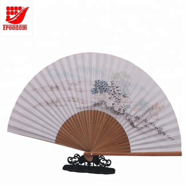 Fashion Style Customised Hand Held Paper Fan