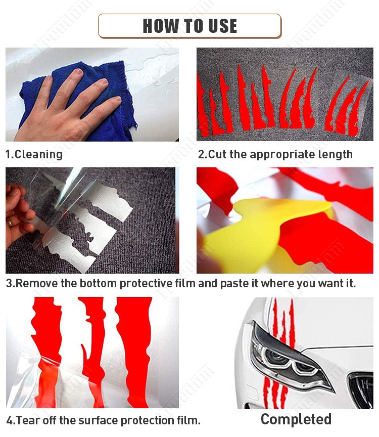 Custom Design Outdoor Vinyl Die Cut Logo Decal Pvc Bumper Car Sticker ...