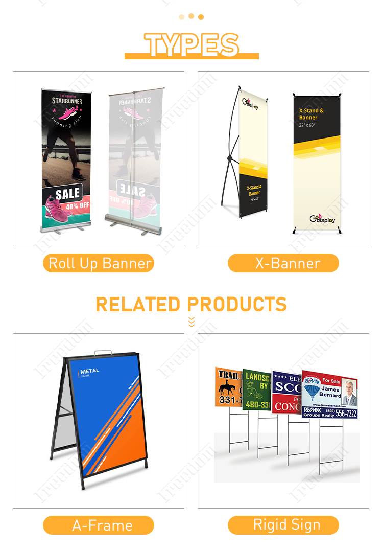 Custom Design Mini Desktop Roll Up Retractable Banner A4 A3 Display ...